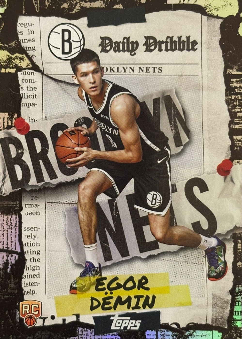 Egor Demin 2025 Topps #DD-38 The Daily Dribble Price Guide - Sports ...