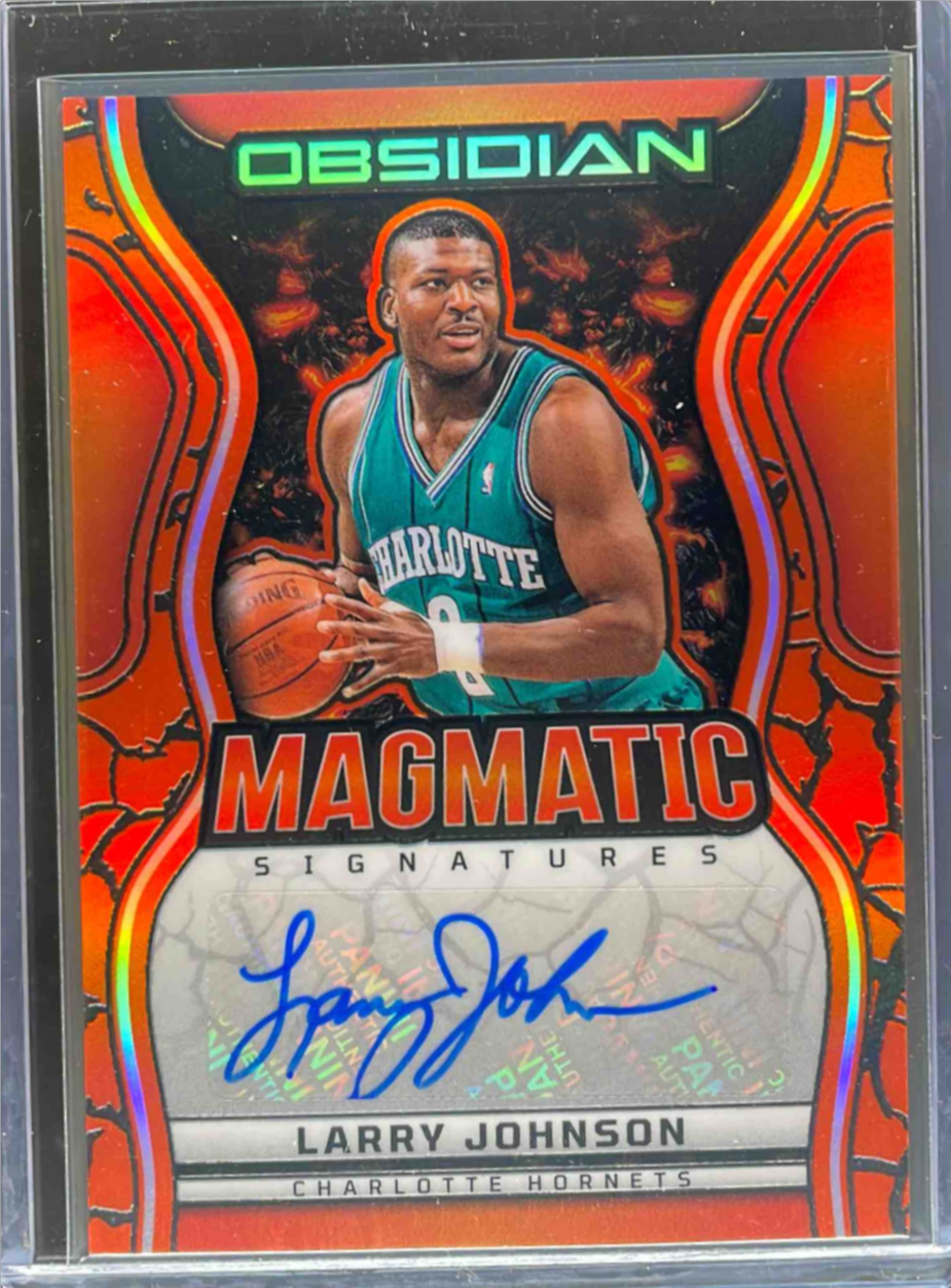 Larry Johnson 2024 Obsidian #20 Magmatic Signatures - Electric Etch ...