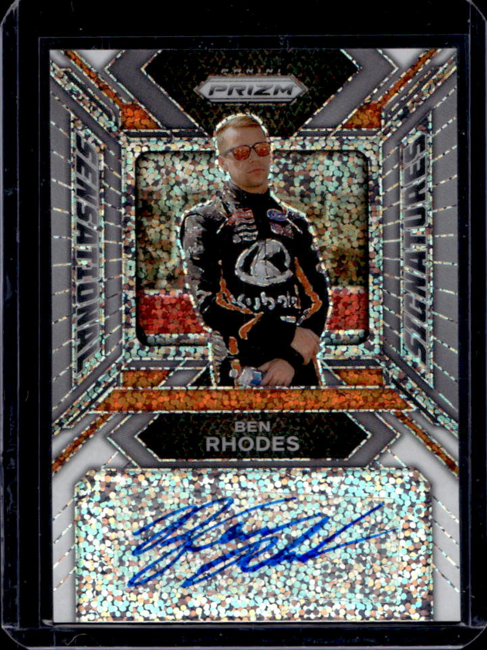 Ben Rhodes 2024 Prizm NASCAR #SS-BRS Sensational Signatures - White ...