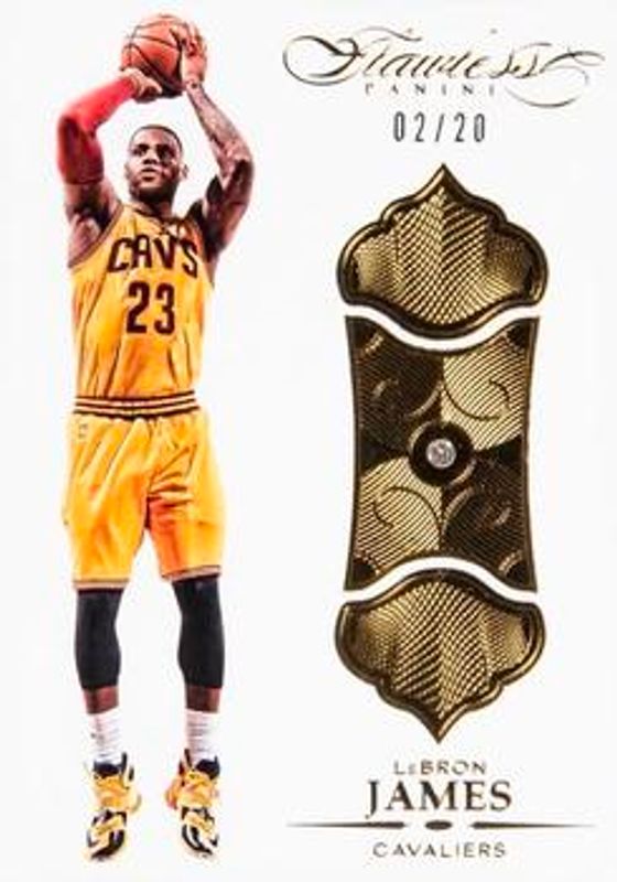 LeBron James 2015 Flawless #19 Base /20 Price Guide - Sports Card Investor