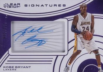 Kobe Bryant 2015 Clear Vision #CVS-KB Clear Vision Signatures /119 ...