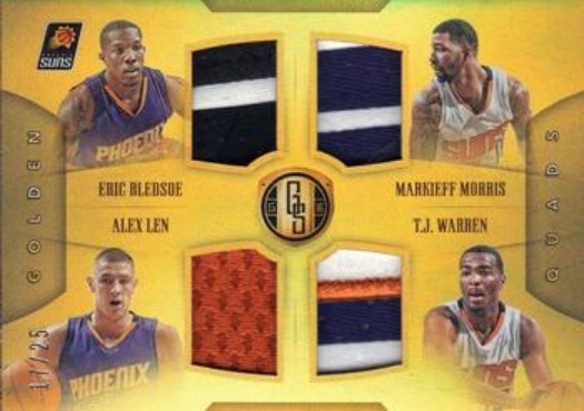 Alex Len / Eric Bledsoe / Markieff Morris / TJ Warren 2015 Gold ...