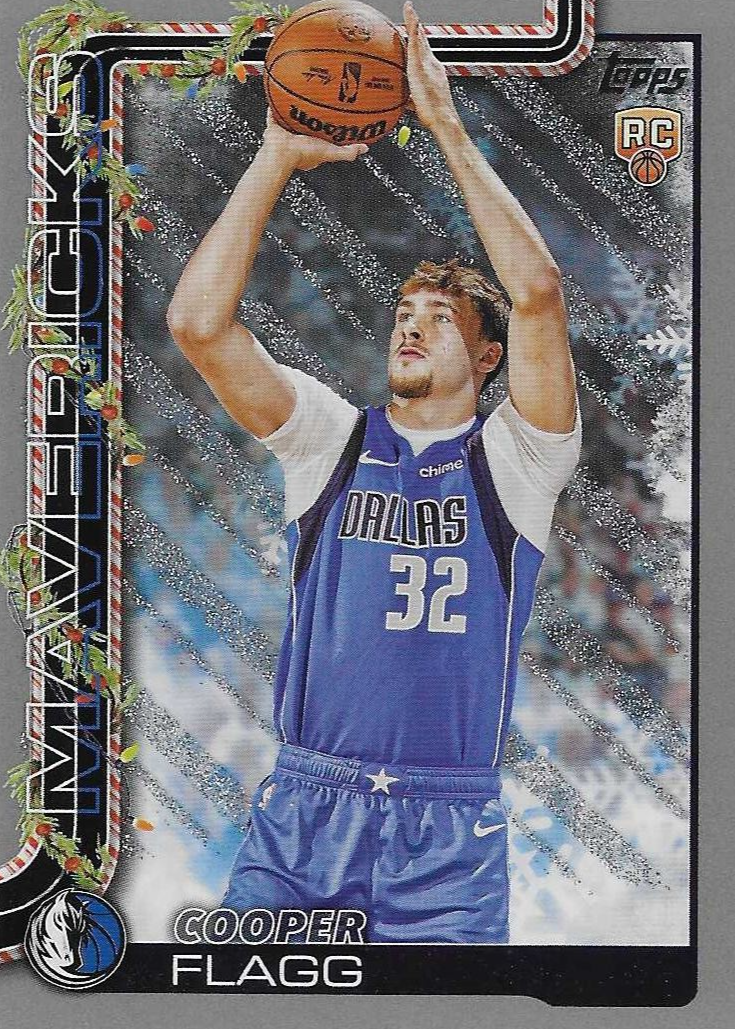 Cooper Flagg 2025 Topps Holiday #H161 Glitter Price Guide - Sports Card ...
