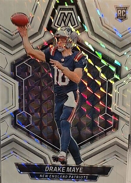 Drake Maye 2024 Mosaic #303 White /25 Price Guide - Sports Card Investor