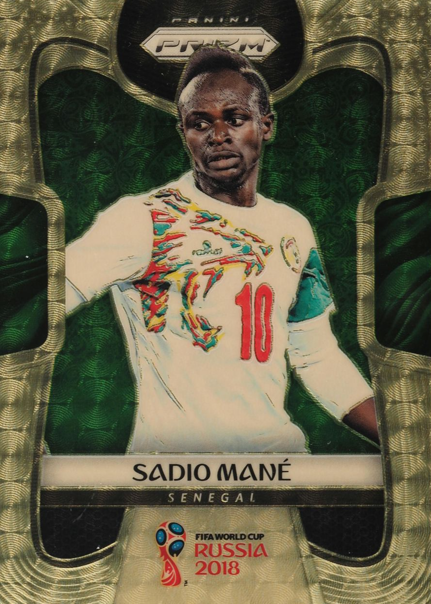 Sadio Mane 2018 Prizm World Cup #282 Gold Power /5 Price Guide - Sports ...