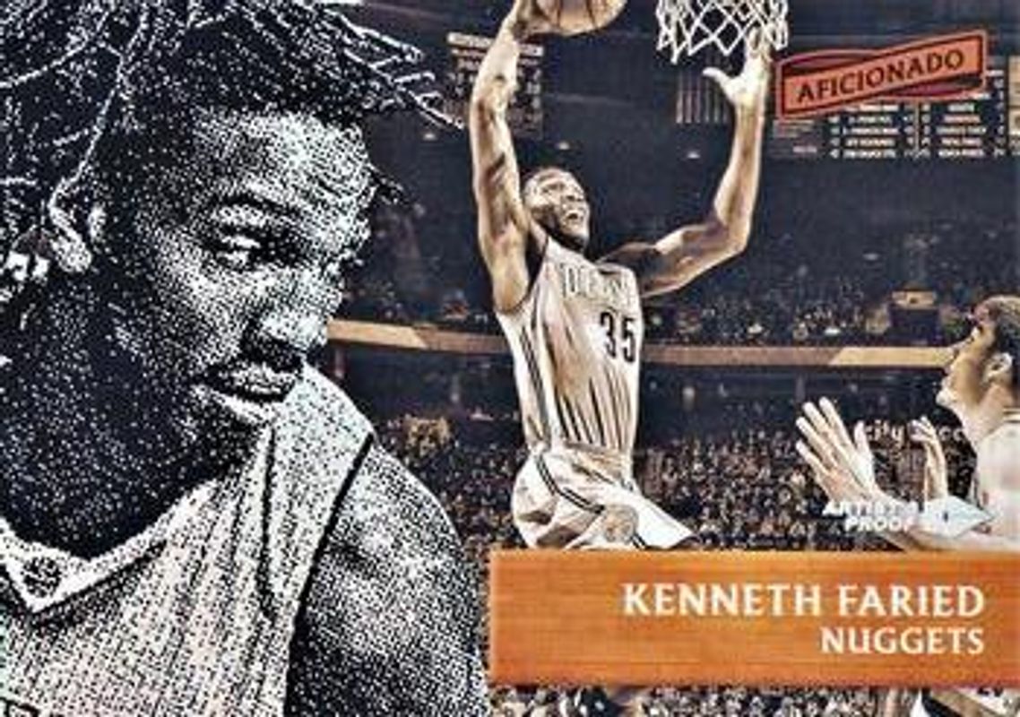 Kenneth Faried 2016 Aficionado #11 Artist's Proof Price Guide - Sports ...