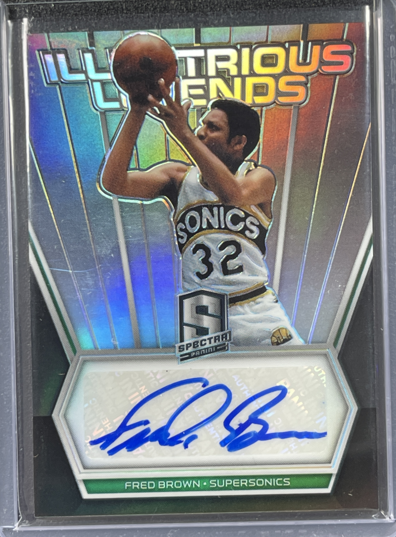 Fred Brown 2017 Spectra #IL-FBN Illustrious Legends Signatures /149 Price Guide - Sports Card ...