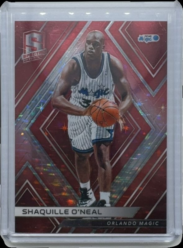 Shaquille O'Neal 2017 Spectra #92 Red /75 Price Guide - Sports Card ...
