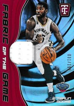 E'Twaun Moore 2017 Totally Certified #FG-EMR Fabric of the Game /199 ...