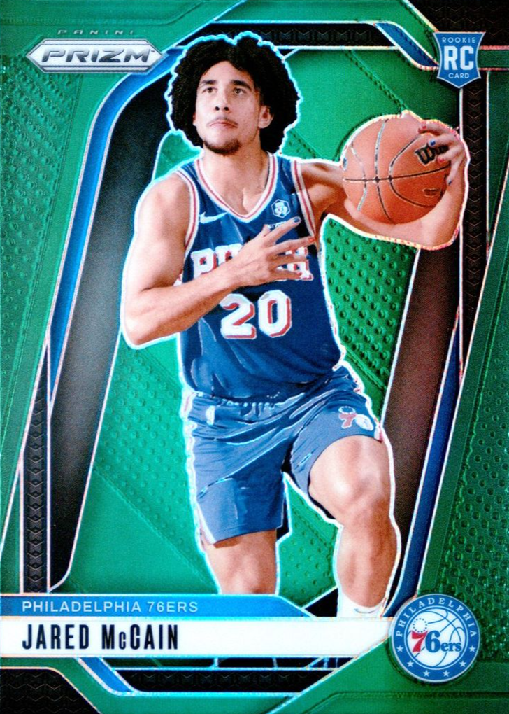 Jared McCain 2024 Prizm #222 Green Price Guide - Sports Card Investor