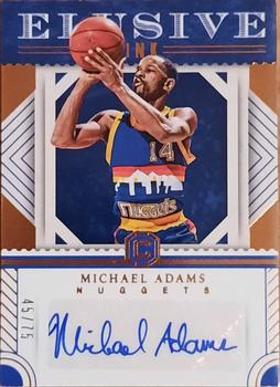 Michael Adams 2017 Cornerstones #EI-10 Elusive Ink - Bronze /75 Price ...