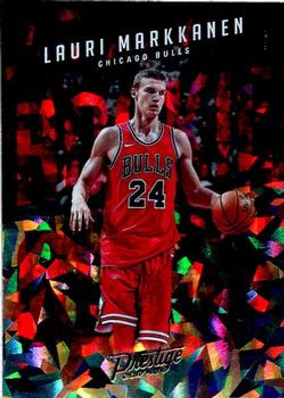 Lauri Markkanen 2017 Prestige #7 Rookie Class - Crystal Price Guide ...