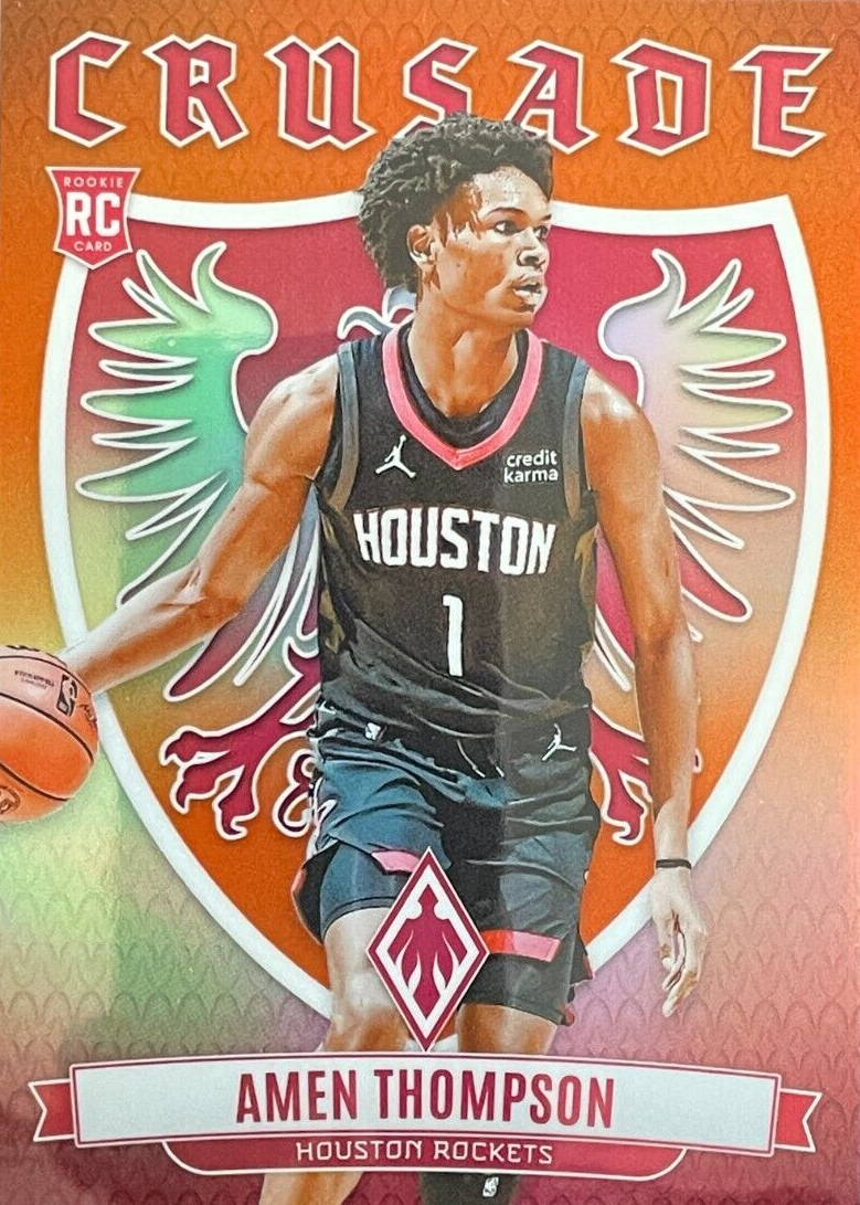Amen Thompson 2023 Phoenix #17 Crusade - Orange /49 Price Guide ...