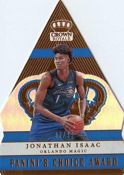 Jonathan Isaac 2017 Crown Royale #PC-19 Panini's Choice /99 Price Guide ...