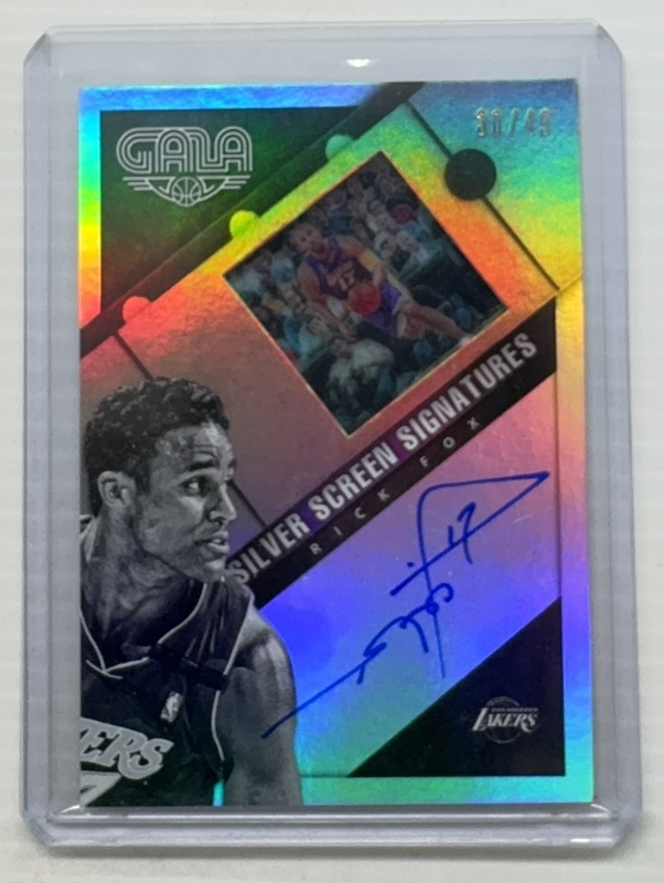Rick Fox 2014 Gala #SS-RF Silver Screen Signatures /49 Price Guide ...