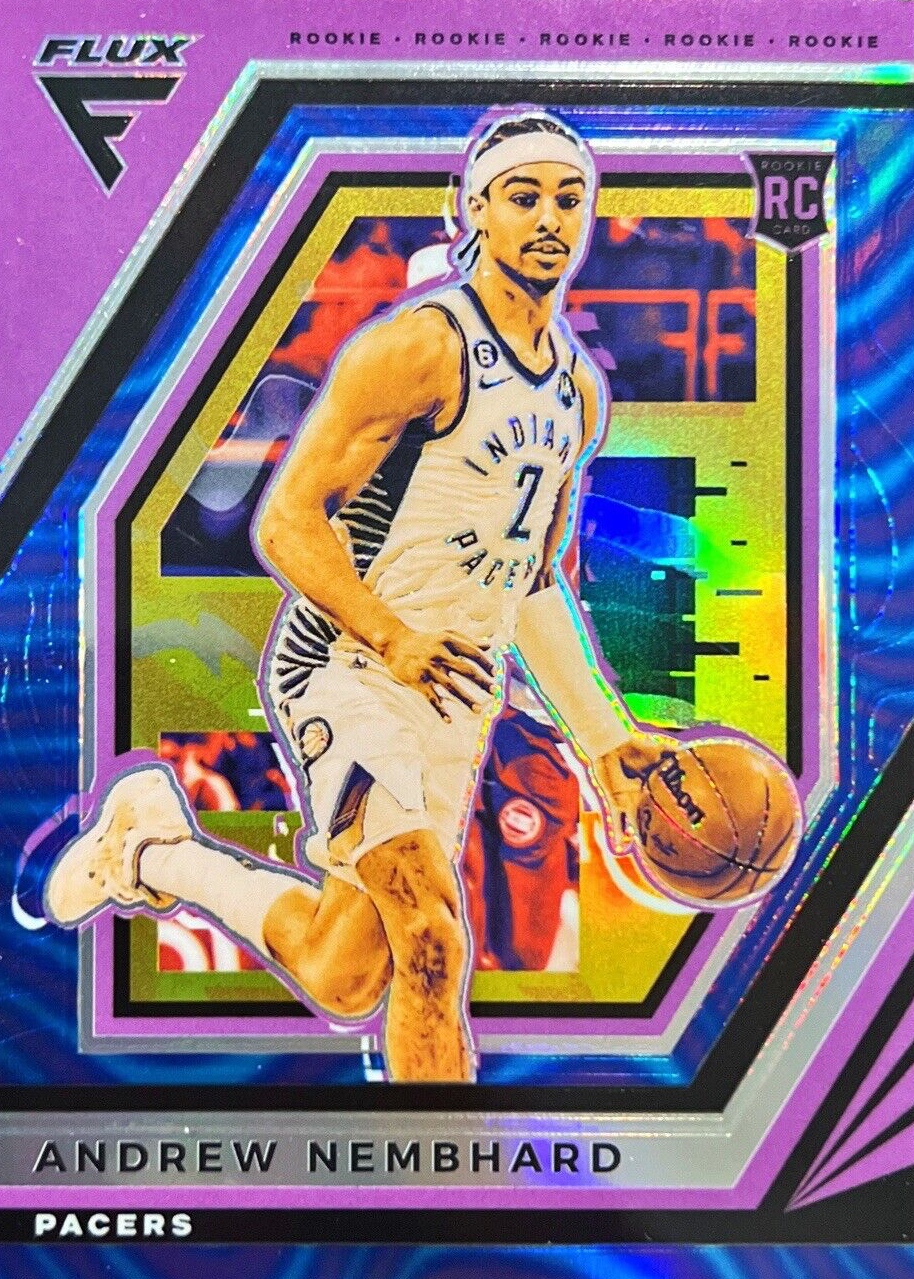 Andrew Nembhard 2022 Flux #244 Moonlight Price Guide - Sports Card Investor