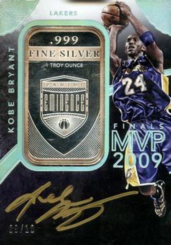 Kobe Bryant 2014 Eminence #FIN-KB1 Most Valuable Players /5 Price Guide ...