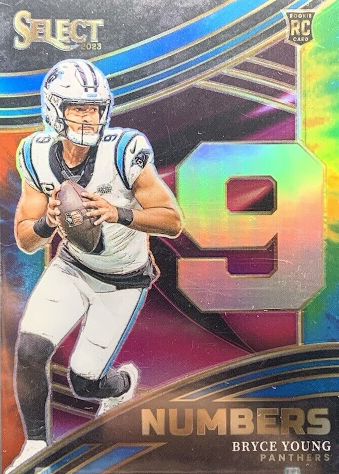 Bryce Young 2023 Select #NMB-BYO Select Numbers - Tie-Dye /25 Price ...