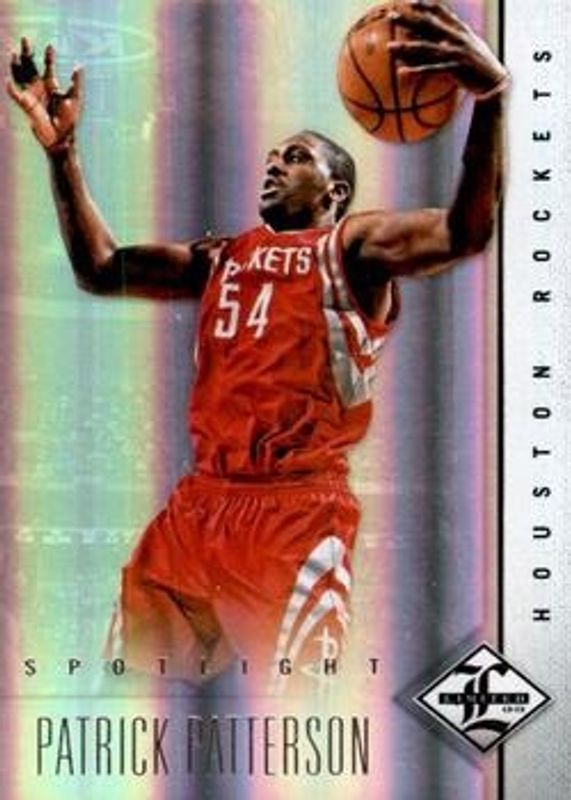 Patrick Patterson 2012 Limited #84 Silver Spotlight /49 Price Guide ...