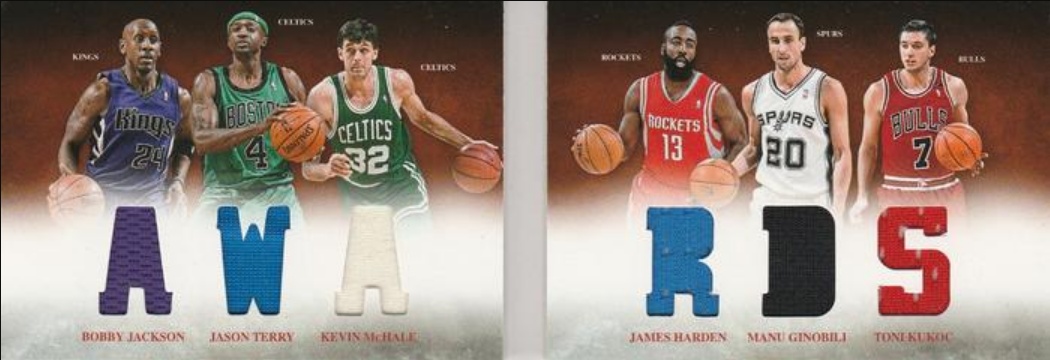 Bobby Jackson / James Harden / Jason Terry / Kevin McHale / Manu ...