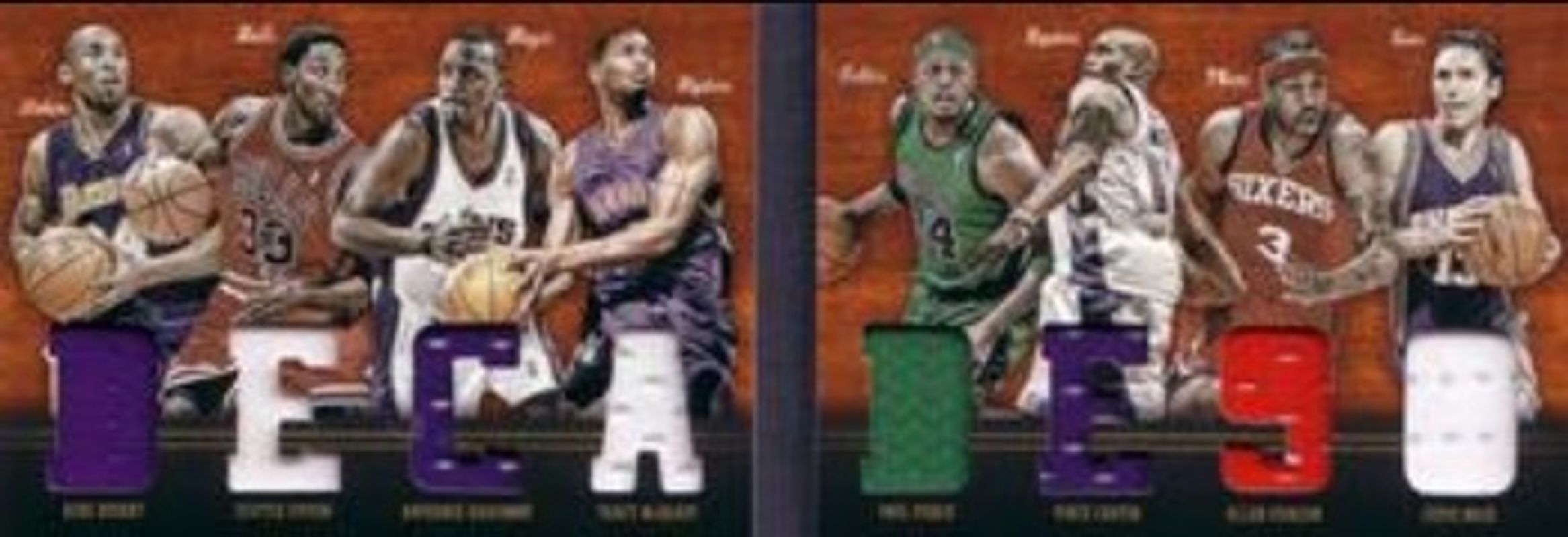Allen Iverson / Anfernee Hardaway / Kobe Bryant / Paul Pierce / Scottie ...