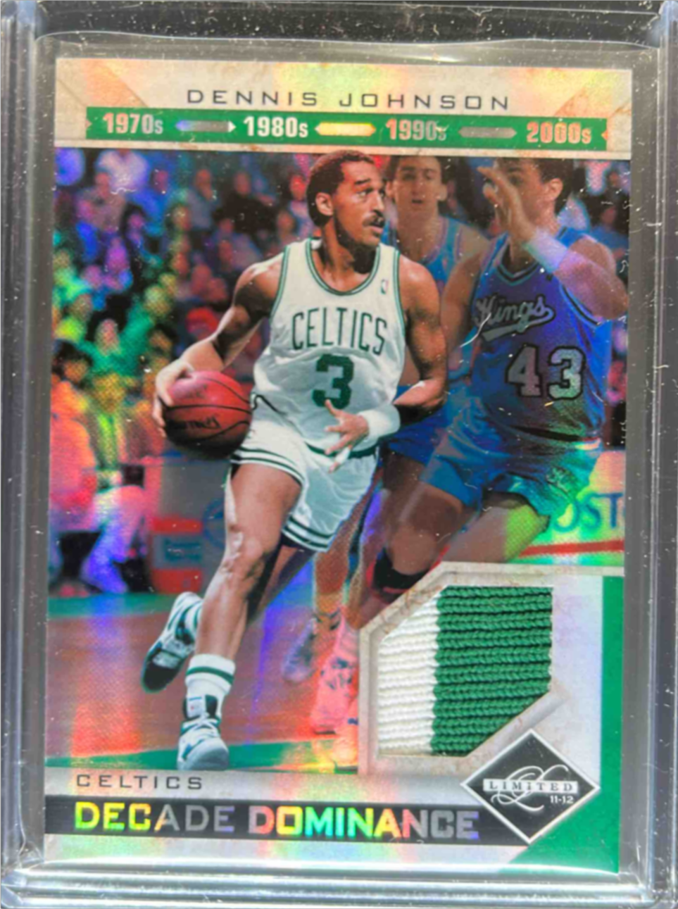 Dennis Johnson 2011 Limited #4 Decade Dominance Materials - Prime /1 ...