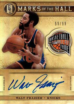 Walt Frazier 2011 Gold Standard #43 Marks of the Hall Autographs /25 ...