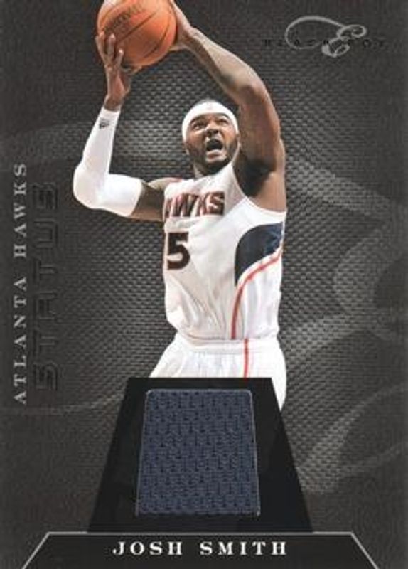 Josh Smith (NBA) 2010 Elite Black Box #65 Materials /99 Price Guide ...