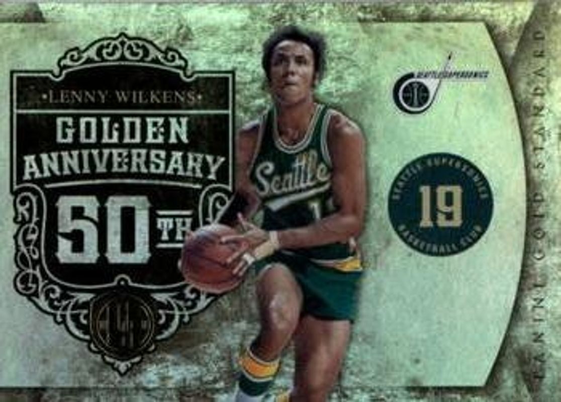 Lenny Wilkens 2010 Gold Standard #10 Golden Anniversary /299 Price ...