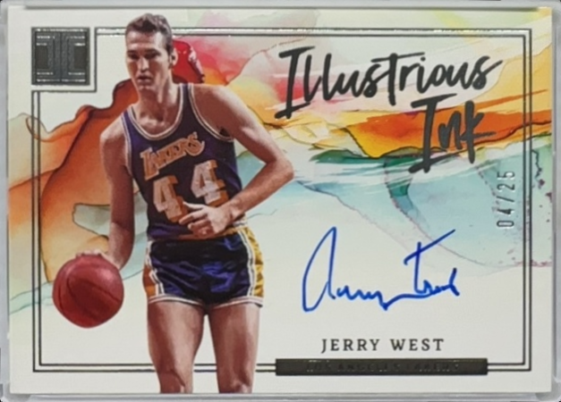 Jerry West 2022 Impeccable #ILI-JRW Illustrious Ink /25 Price Guide ...