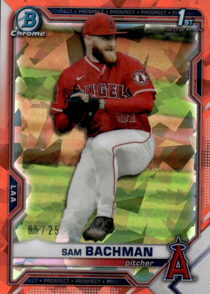Sam Bachman Baseball Cards Price Guide - Sports Card Investor