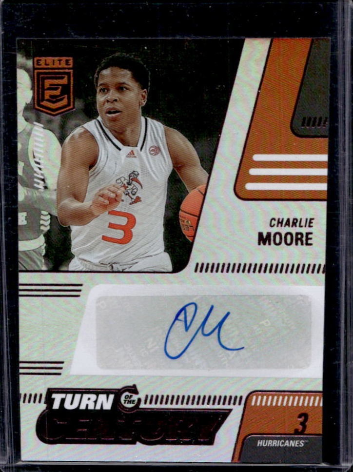 Charlie Moore 2022 Chronicles Draft Picks #TTC-CMO Turn of the Century ...