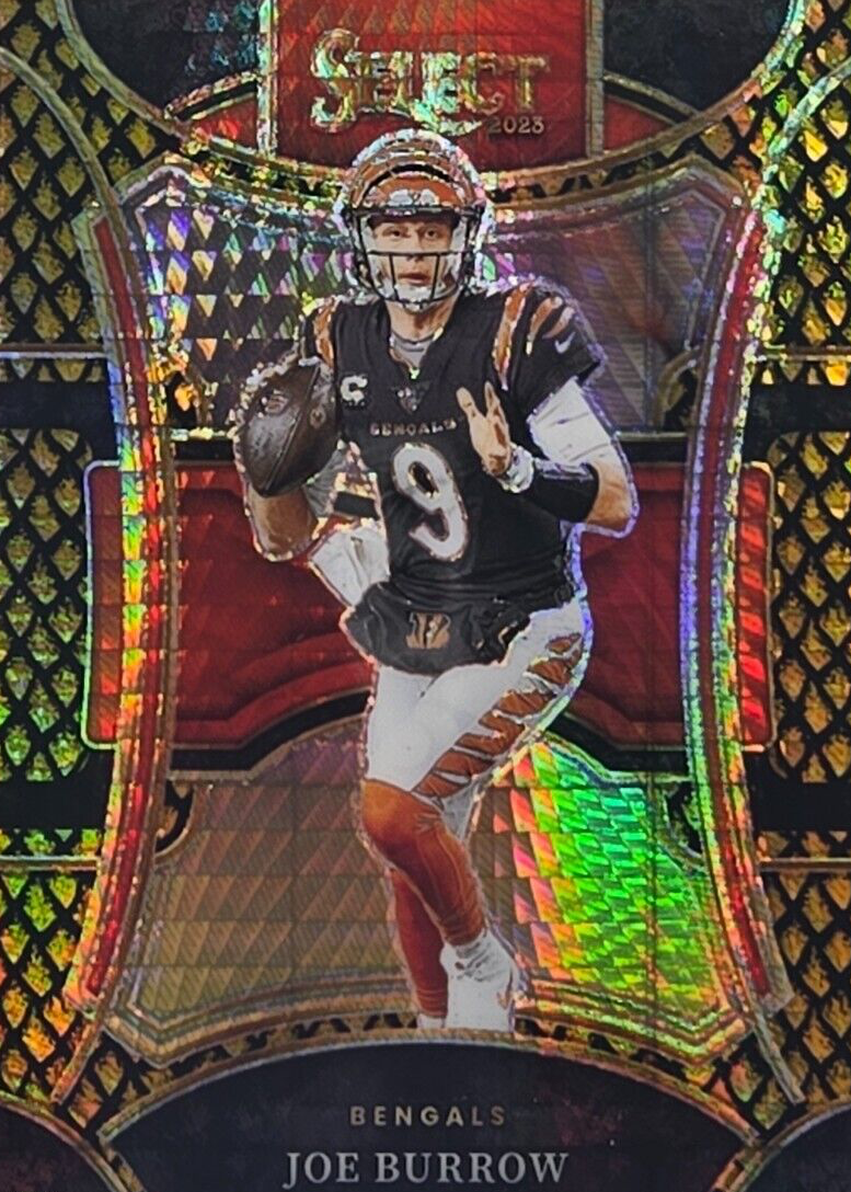 Joe Burrow 2023 Select #419 Suite Level Gold Dragon Scale /10 Price ...