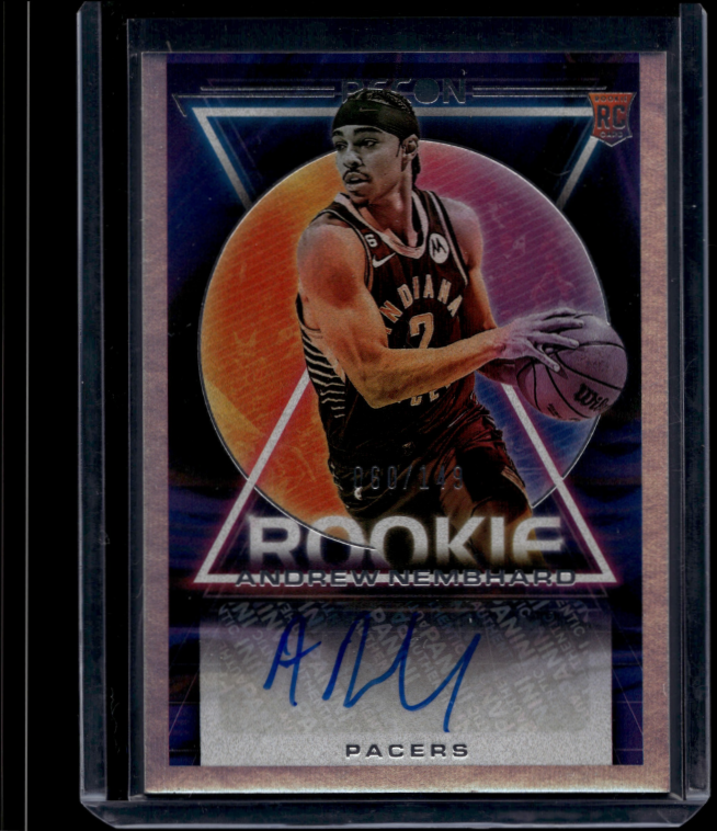 Andrew Nembhard 2022 Recon #RRS-ANH Rookie Recon Signatures /149 Price ...