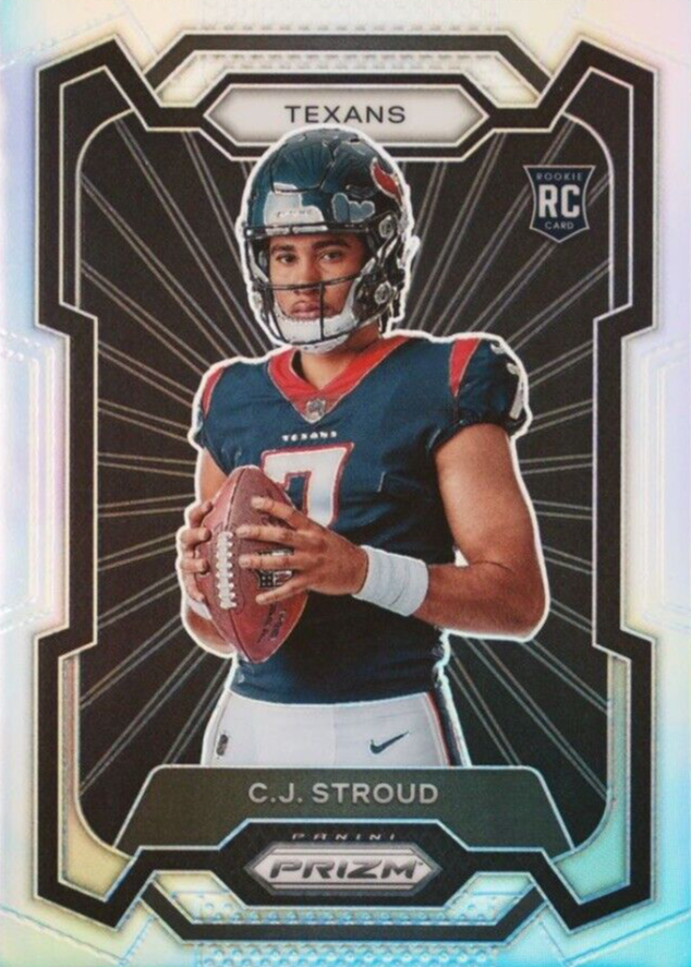 CJ Stroud 2023 Prizm #302 Rookie Variation - Silver Price Guide ...