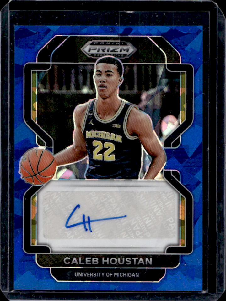 Caleb Houstan 2022 Prizm Draft Picks #DP-HOU Draft Picks Autographs ...