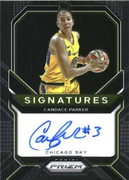 Candace Parker 2021 Prizm WNBA #SG-CPK Signatures Price Guide - Sports ...