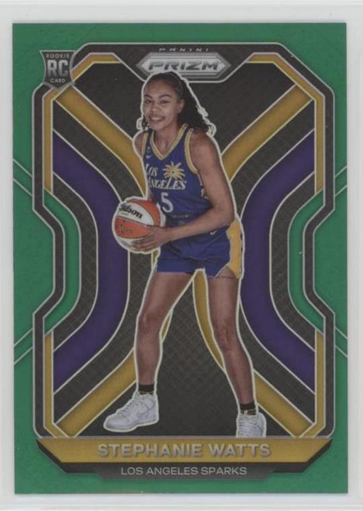 Stephanie Watts 2021 Prizm WNBA #98 Green Price Guide - Sports Card ...