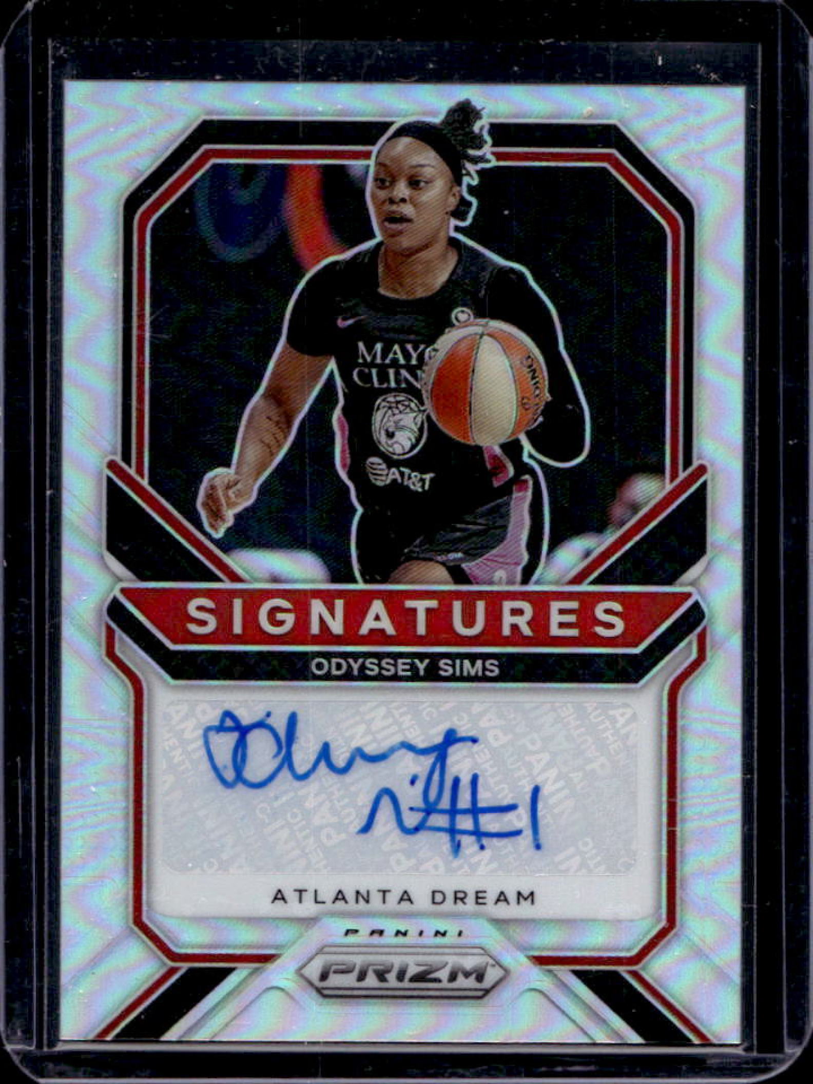 Odyssey Sims 2021 Prizm WNBA #SG-ODS Signatures - Silver Price Guide ...