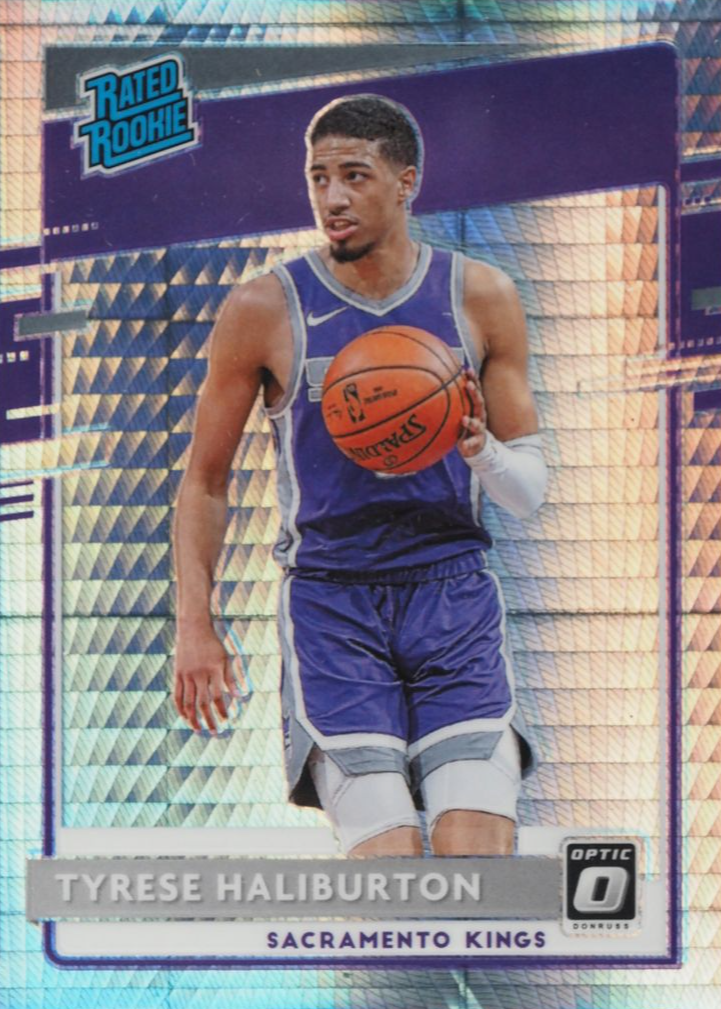 Tyrese Haliburton 2020 Optic #162 Lucky Envelopes /8 Price Guide ...