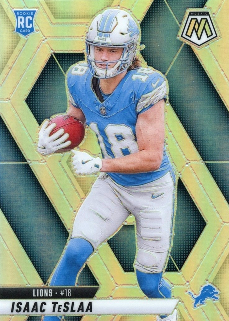 Isaac TeSlaa 2025 Mosaic #319 Silver Price Guide - Sports Card Investor