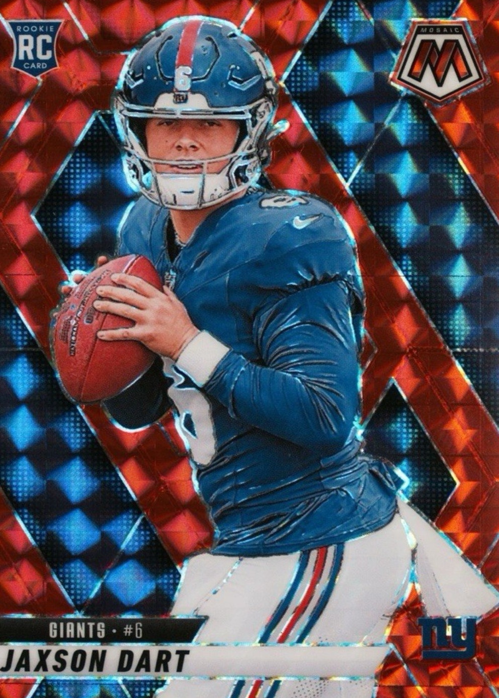 Jaxson Dart 2025 Mosaic #362 Red Price Guide - Sports Card Investor
