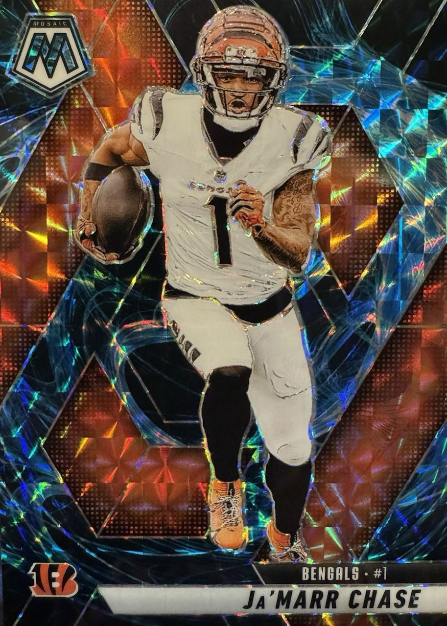 Ja'Marr Chase 2025 Mosaic #11 Genesis /(SSP) Price Guide - Sports Card ...