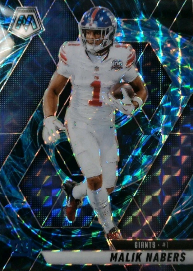Malik Nabers 2025 Mosaic #100 Genesis /(SSP) Price Guide - Sports Card ...