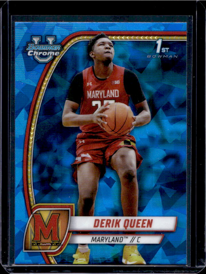 Derik Queen 2024 Bowman Chrome University Sapphire Edition #19 Base ...