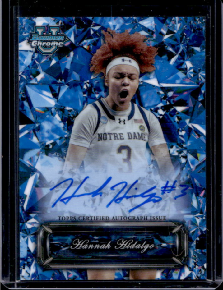 Hannah Hidalgo 2024 Bowman Chrome University Sapphire Edition #SSA-HH ...