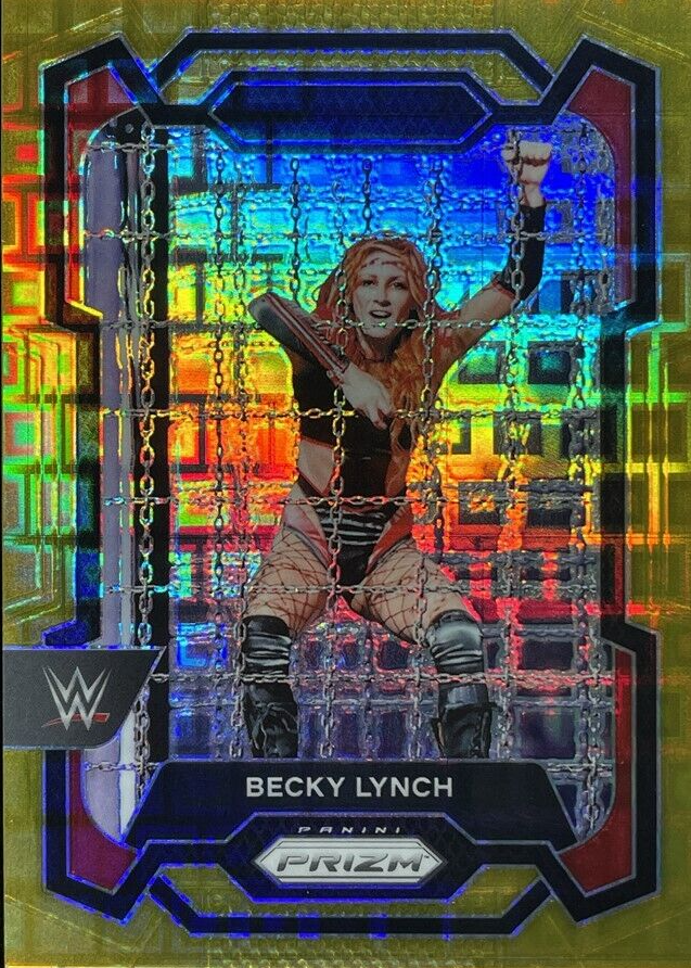 Becky Lynch 2024 Prizm WWE #120 Premium Box Set Gold /5 Price Guide ...