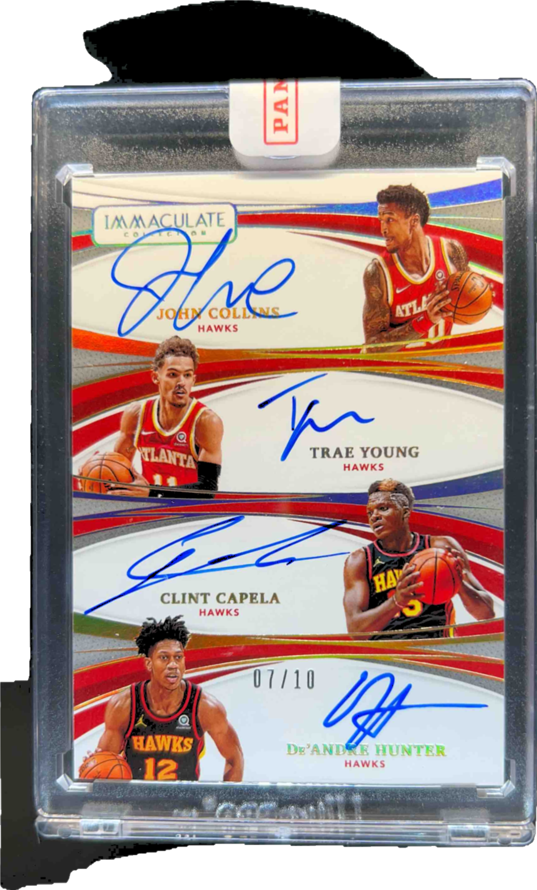 Clint Capela / De Andre Hunter / John Collins / Trae Young Basketball ...