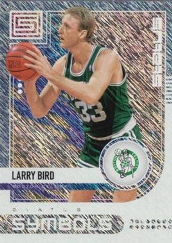 Larry Bird 2019 Status #24 Status Symbols - Blue Price Guide - Sports ...