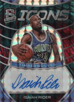 Isaiah Rider 2019 Spectra #IA-IRD Icons Autographs - Interstellar /49 ...
